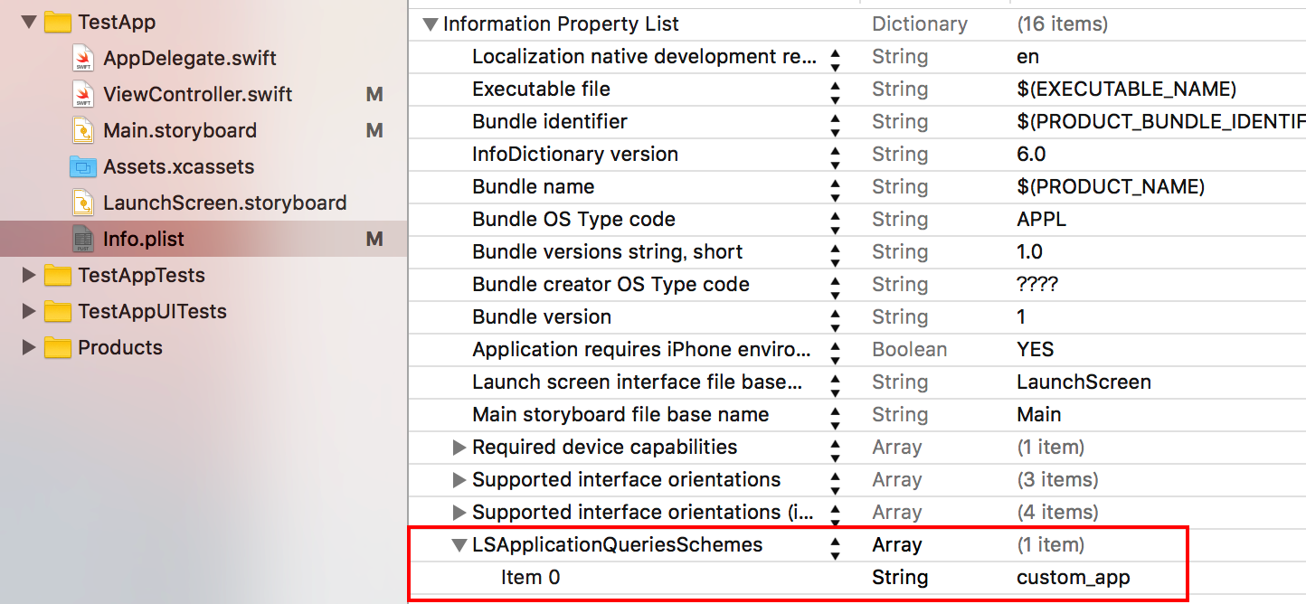 iOS9にてcanOpenURLでカスタムURLスキームをチェックする：株式会社サブスレッド